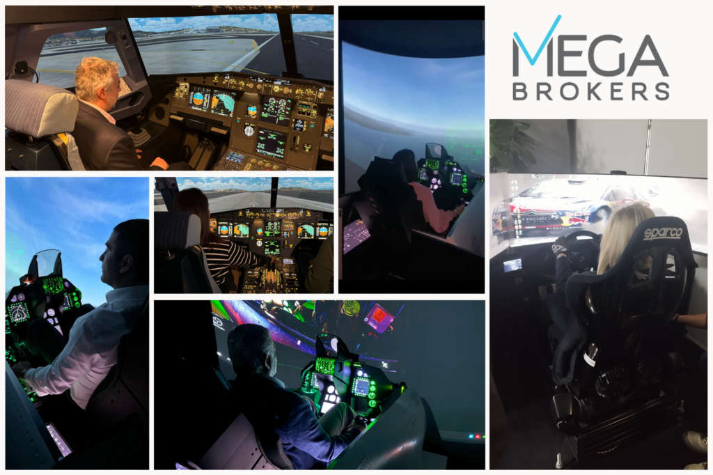 Στο "The Pilot Center" η διευθυντική ομάδα της Mega Brokers