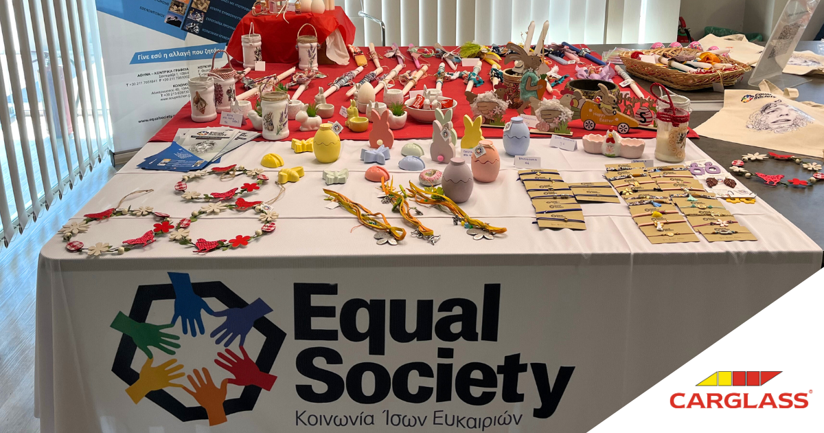 Carglass® - Πασχαλινό Bazaar από τον οργανισμό «Equal Society»